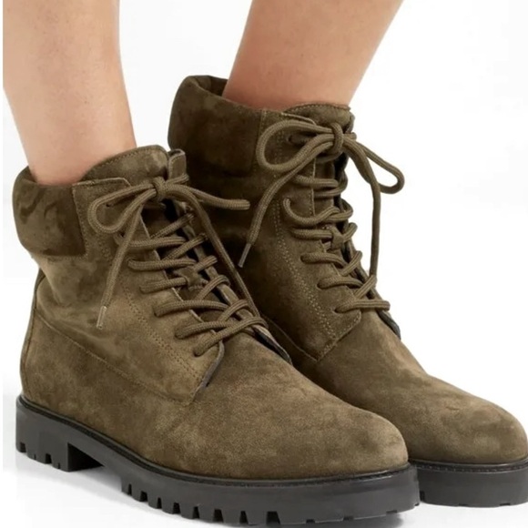 Vince | Shoes | Vince Farley Platform Combat Boot Dark Willow Green ...